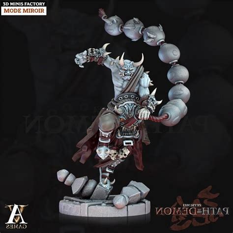 Sohei Ire N°4 From Archvillain Games Zetsumei Path Of The Demon Infantry