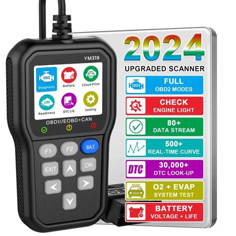 Ym319 Obd2 Scanner Obdiieobd Professional Auto Engine Clear Fault Code