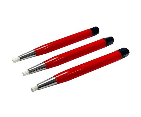 Fiberglass Scratch Brush Pen 3 Pack Jewelry Watch Coin Cleaning