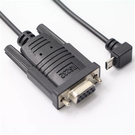 Ftdi Db9가있는 Rs232 대 마이크로 Usb 직렬 케이블 의 고품질 Ftdi Db9가있는 Rs232 대 마이크로 Usb 직렬 케이블