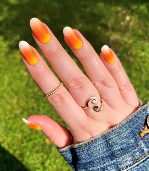 20 Latest Candy Corn Nail Design To Try In 2024