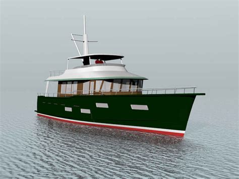 Passagemaker Lite B 75 ~ Power Boat Designs By Tad Roberts