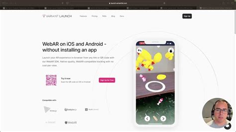 variant launch and playcanvas tutorial webar sdk for webxr on ios youtube