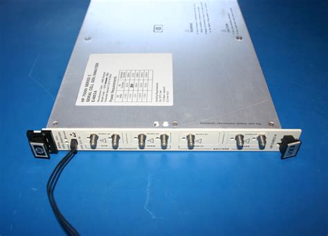 Agilent Hp E4853a Serial Cell Gen Analyzer Network Analyzers Test And Measurement Global