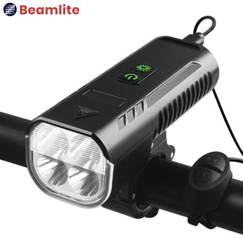 Arion 자전거라이트 전조등 T6 Led 2000루멘 C타입 충전식 자전거 랜턴 보조배터리 클락션 탑재 티몬