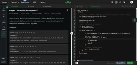 160daysofgfg 160daysofgfg Gfg Coding Algorithms Problemsolving