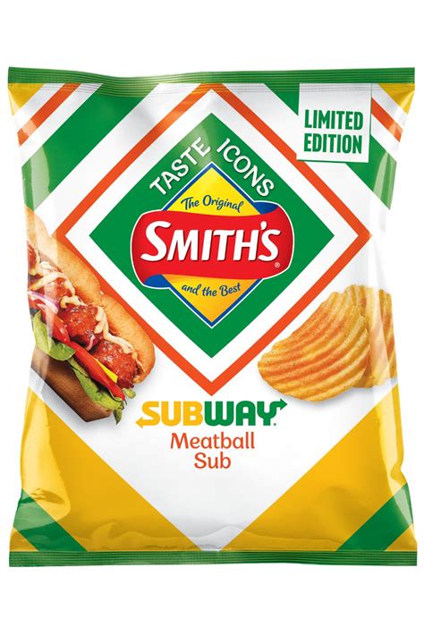 Smiths Release Subway Red Rooster And Mad Mex Flavoured Chips New Idea