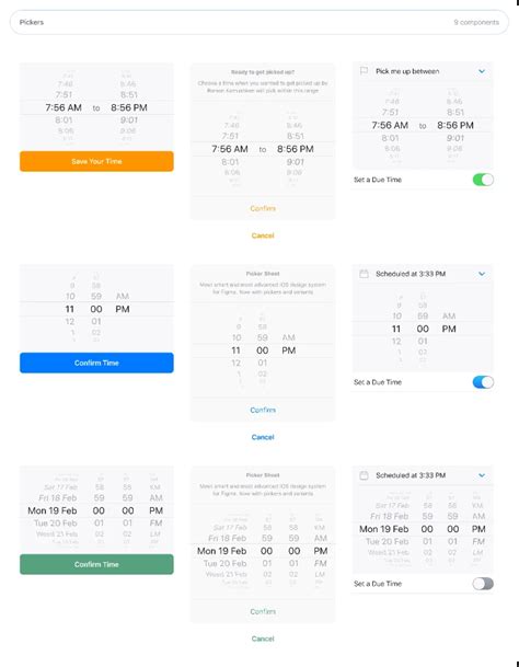 Ios Components Kit Free Figma Template For Uncategorized