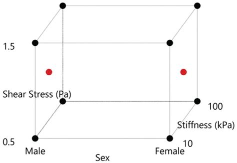 Sex Specific Response To Combinations Of Shear Stress And Substrate Stiffness By Endothelial