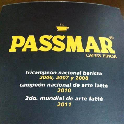 Photos At Café Passmar Coffee Shop In Benito Juárez Mexico City Df