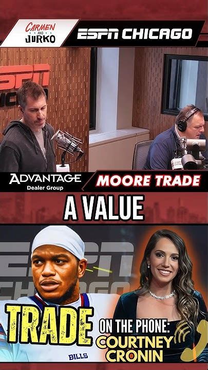 Courtney Cronin On Dj Moore Trade Youtube