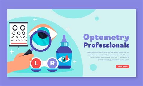 Free Vector Hand Drawn Optometrist Template