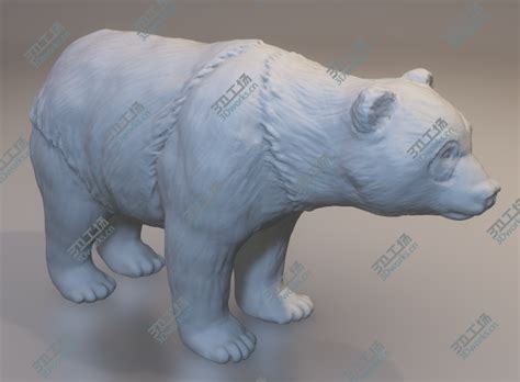 熊猫 3d打印模型下载 3d工场 3dworks Cn