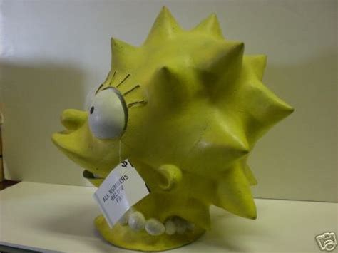 The Simpsons Lisa Simpson Mask Like New Collectors Item 30507452