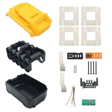 Battery Case Cover Rebuild Kit Replacement For Dewalt 20v