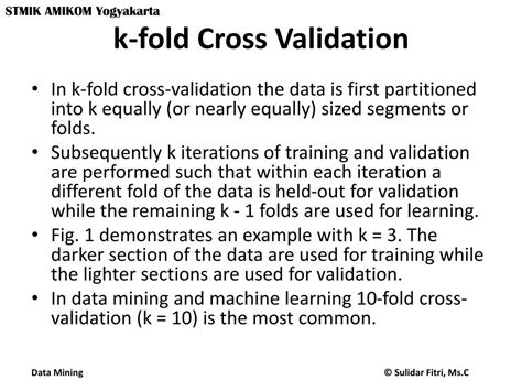 Ppt Chapter 11 K Fold Cross Validation Powerpoint Presentation Free