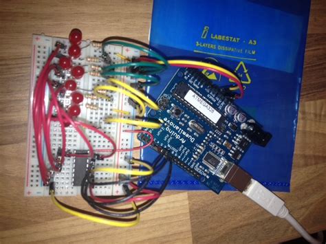 74hc595 Led Wont Light Up Leds And Multiplexing Arduino Forum