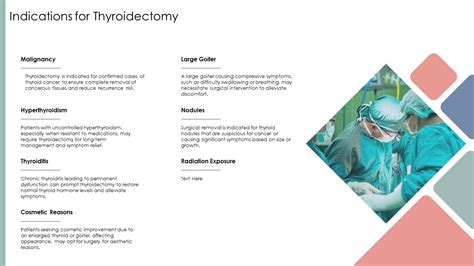 Indications For Thyroidectomy Ppt Slides St Ai Ss Ppt Template