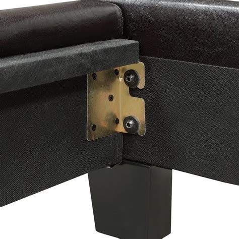 Modus Furniture Upholstered Platform Bed In Chocolate 7g08fx