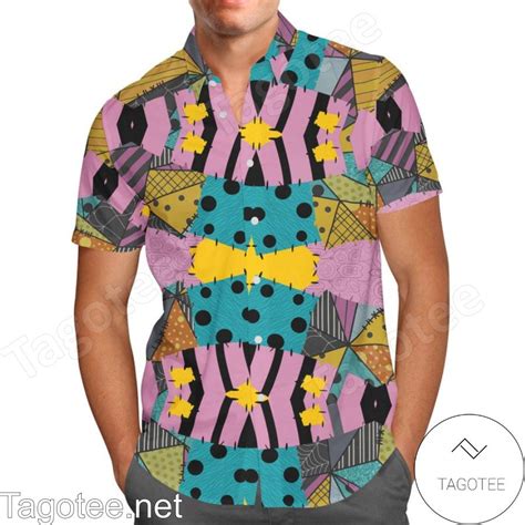 Ragdoll Patchwork Sally Disney Cartoon Graphics Inspired Hawaiian Shirt And Short Tagotee