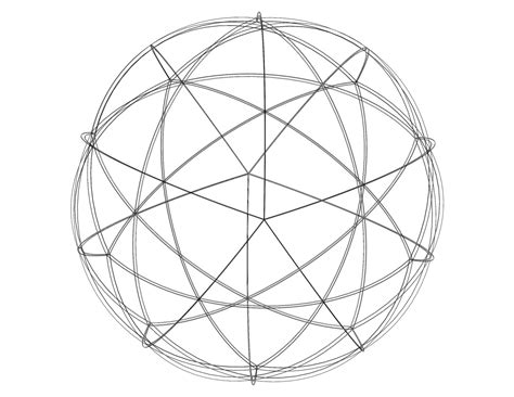 3d Wireframe Shape Spherical Pentakis Dodecahedron Model Turbosquid