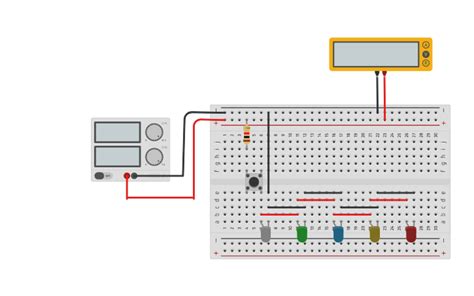 Circuit Design Circuito 2 Acionamento De Leds Em Paralelos Tinkercad
