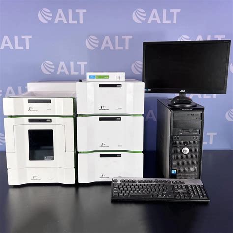 Perkinelmer Flexar Hplc System Including Solvent Manager With Integrated Degasser Quaternary