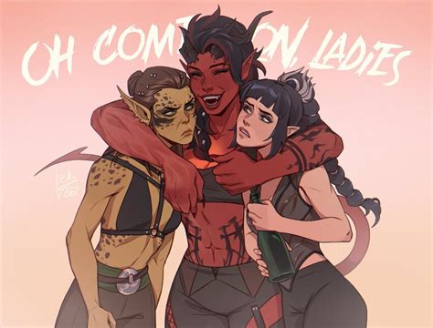 Karlach Laezel Shadowheart Baldurs Gate Tiefling Baldurs Gate