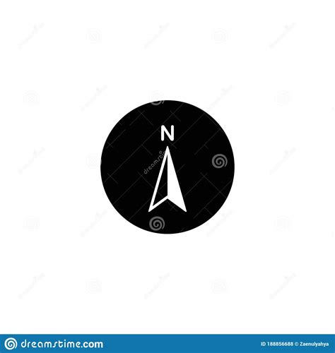 Illustration Vector Graphic Of Compass Icon Fit For Map Navigation