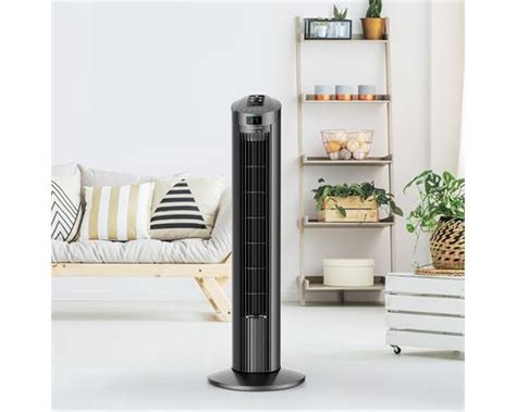 Taurus Fan Turbo Tower Plastic Grey 74cm 45w Babel Rc 947252 Taurus
