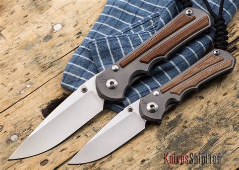 Chris Reeve Knives Large Inkosi Natural Canvas Micarta Inlay