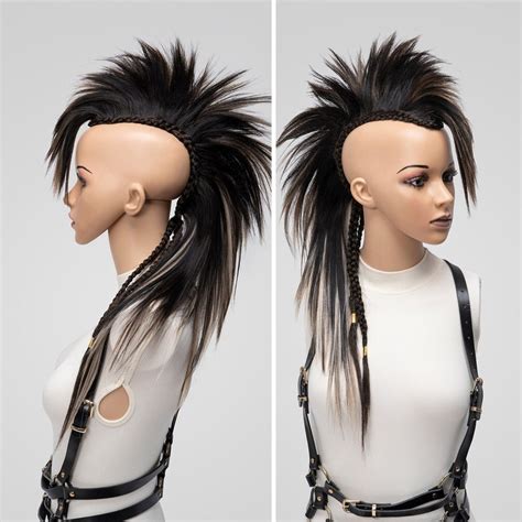 Mohawk Wig Etsy