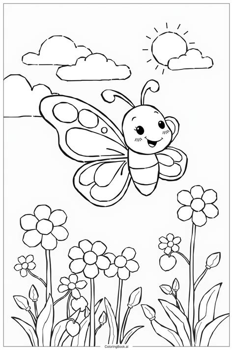 101张蝴蝶填色页（免费pdf和png打印）