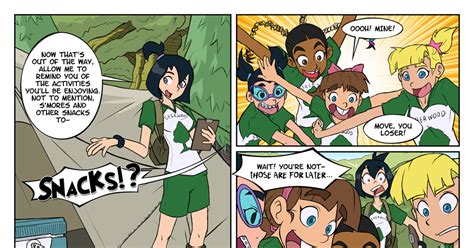 Cartoon Cross Over Campsherwood Camp Sherwood Campout 02 Pixiv