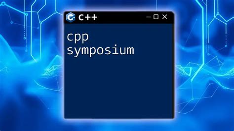 Mastering C Std Map A Quick Guide To Key Value Pairs