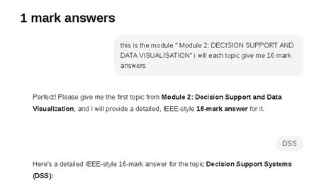 Mod2 Ba Notes On Decision Support Systems And Analytics Studocu