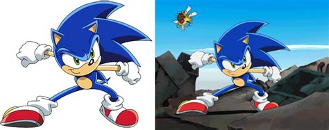 Is This Sonic X Sonic Artwork Official Or Cut Out From A Sonic X Screenshot Fandom
