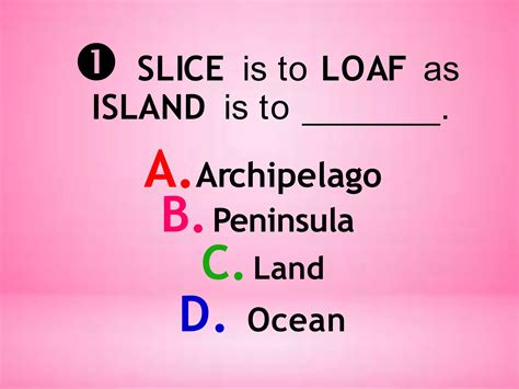 Analogy And Analogy Test Pptx