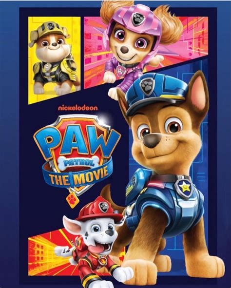 Paw Patrol Movie Poster By Pirate Scorcher On Deviantart