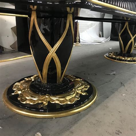 Classic Solid Wood Dining Table With Elegant Design