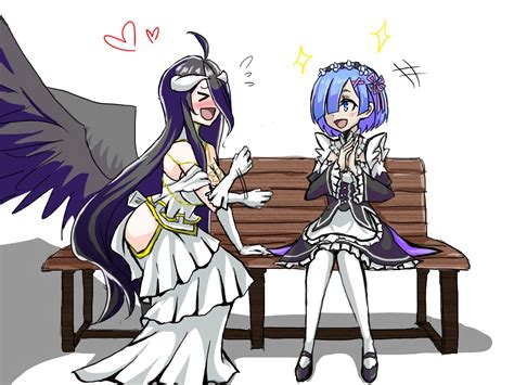 [media] Albedo And Rem By Kouhulii R Re Zero