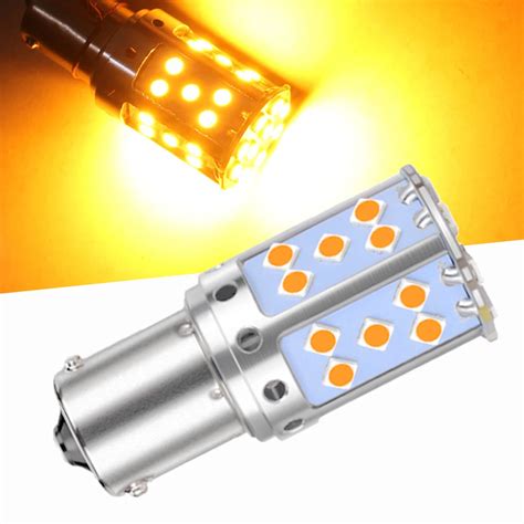 1x P21w Led 1156 Ba15s Py21w Bau15s 35smd Bulb Canbus Free Leds Auto