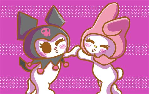 My Melody And Kuromi By Foxxhueee On Deviantart