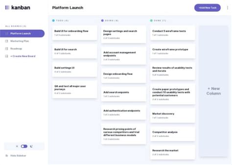 Frontend Mentor Kanban Task Management Web App Using Nextjs