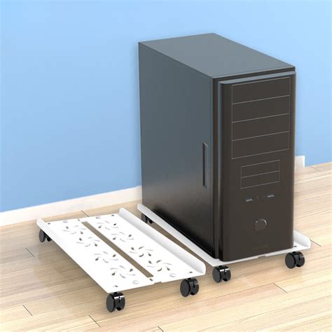 Blnvkop Computer Host Rack Movable Chassis Base Rack