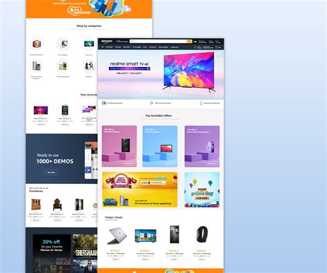 Amazon Redesign Ecommerce Homepage By Gourav Kanungo On Dribbble