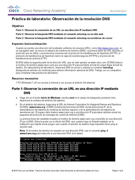 10228 Lab Observing Dns Resolution Pdf Pdf