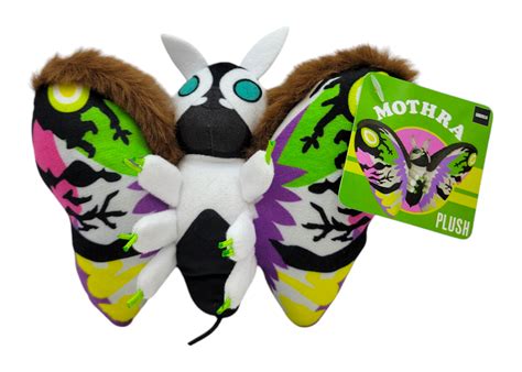 Godzilla Mothra Multicolor Plush 6