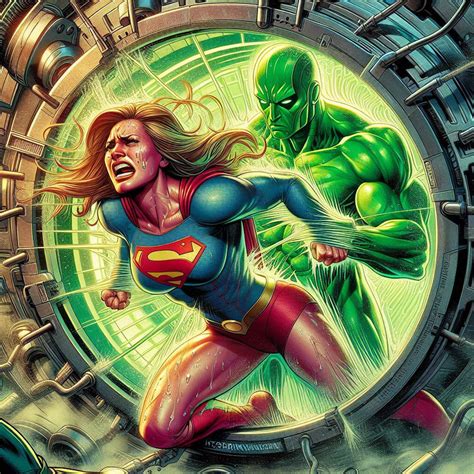 Supergirl Trap The Sonic Disintegration Chamber By Lepantzeus On Deviantart