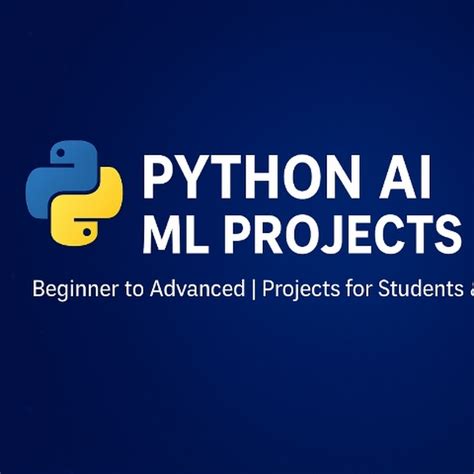 Python Ai Ml Projects Youtube